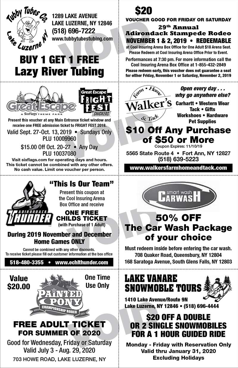 Combo Tickets - Adirondack Stampede Rodeo